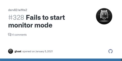fails to start monitor mode · issue 328 · derv82 wifite2 · github