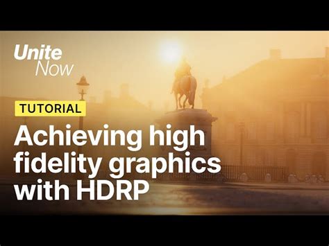 Free Video Lighting Rendering Tutorial For HDRP Unite Now 2020