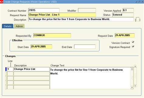 Oracle Service Contracts User Guide