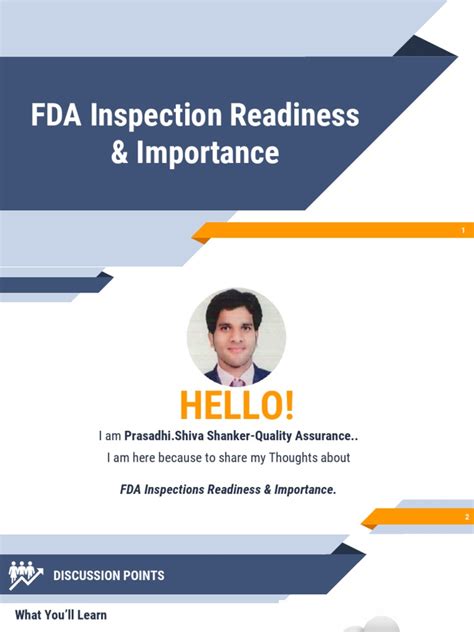 Fda Inspection Readiness Pdf Food And Drug Administration Federal