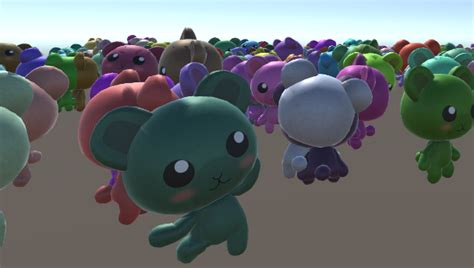 Github Piti6 Unitygpuinstancedanimation Unity Animation Object With