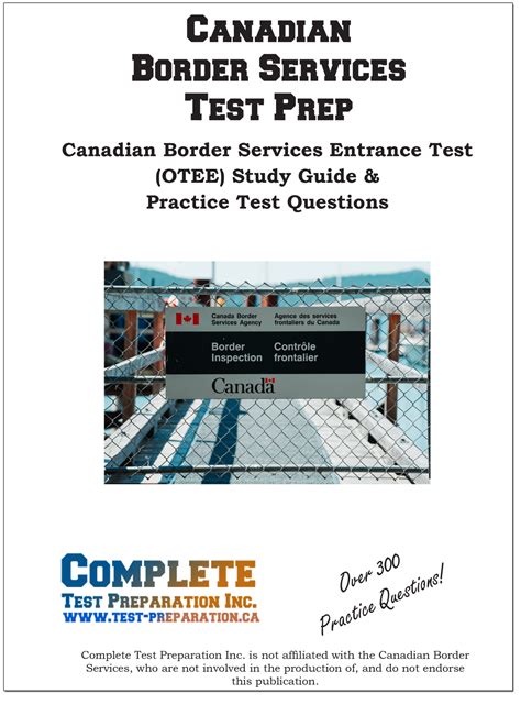 Canadian Border Services OTEE Study Guide With Practice Questions PDF Download Version