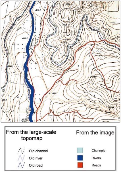 Linear Features Update For A Large Scale Topographic Map By Ikonos Data Download Scientific