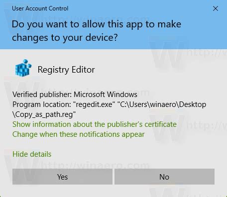 Get Copy Path Always Visible In Context Menu In Windows
