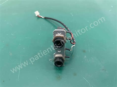 Comen C60 Patient Monitor Parts Temperature Interface Temp1 And Temp2 Jacks