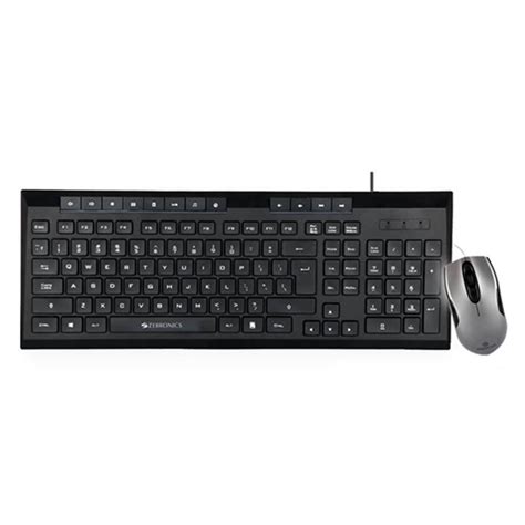 Black Computer Keyboard And Mouse Black Silver Color 1 Year Warranty Domestic And