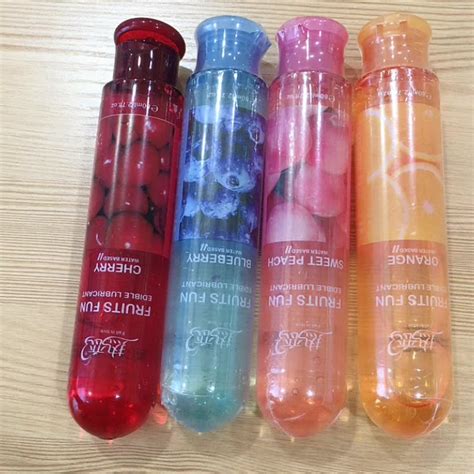 Wholesale Safe Edible Sex Gel 5 Fruit Flavor 80ml Personal Lube Adult Product Personal Oral
