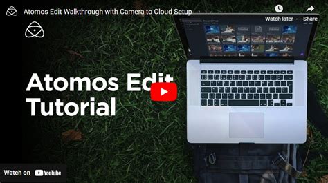 Atomos Edit Walkthrough With Camera To Cloud Setup Broadfield News