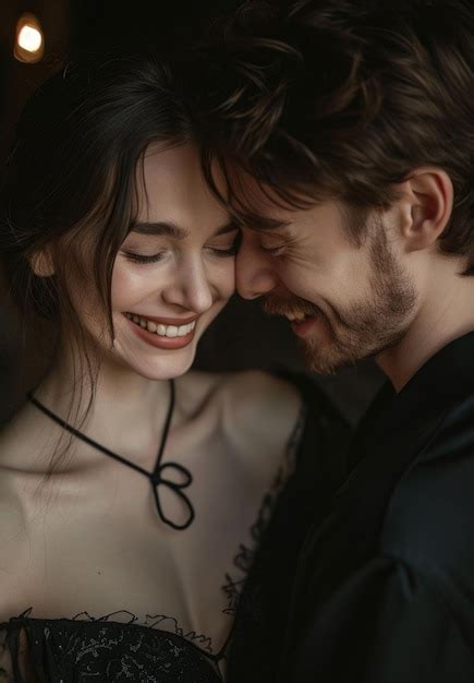 Premium Photo Couple Enjoying Intimate Moment