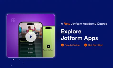 Announcing Our New Jotform Academy Course Explore Jotform Apps The Jotform Blog
