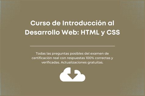 Curso De Introducción Al Desarrollo Web Examroll