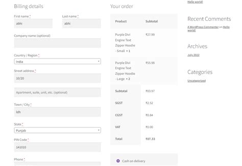 Woocommerce Gst Plugin
