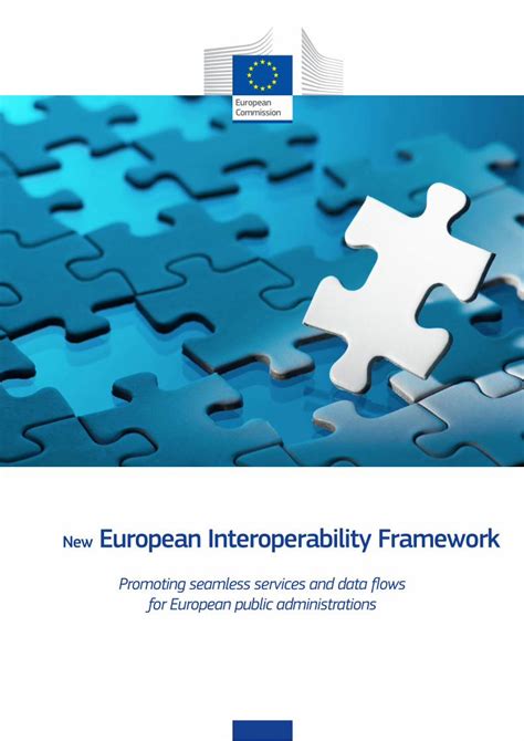 Pdf New European Interoperability Framework · New European Interoperability Framework