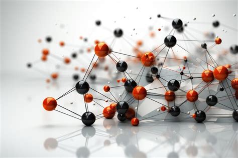 Premium Photo Digital Neural Molecular Network Professional Photography