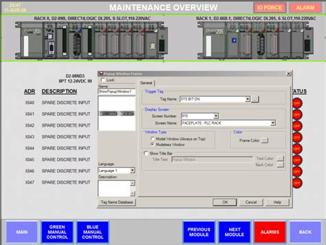 Cmore Popup Window Frame Object Failing Sporadically On Busy Screen