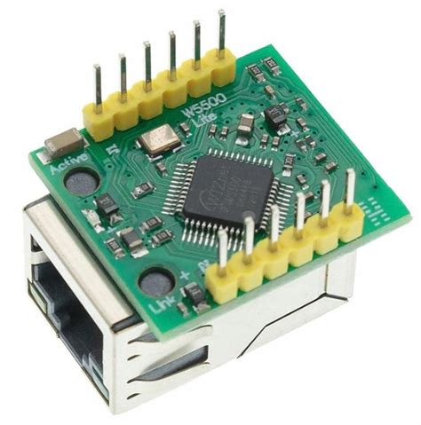 Moduł Ethernet W5500 mini lite RJ 45 SPI TCP IP Sklep Opinie Cena w