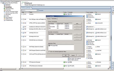 Tmg Firewall Issue Cant Access Ftps Server Windows Spiceworks Community