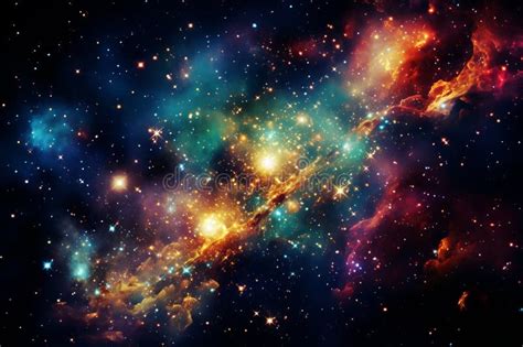 Stunning Cosmic Serenity Exquisite Space Landscape With Planets Stars
