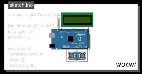 Ultrasonido Wokwi Esp32 Stm32 Arduino Simulator