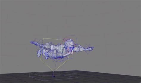rig character in maya for unreal unity games animation or mocap by