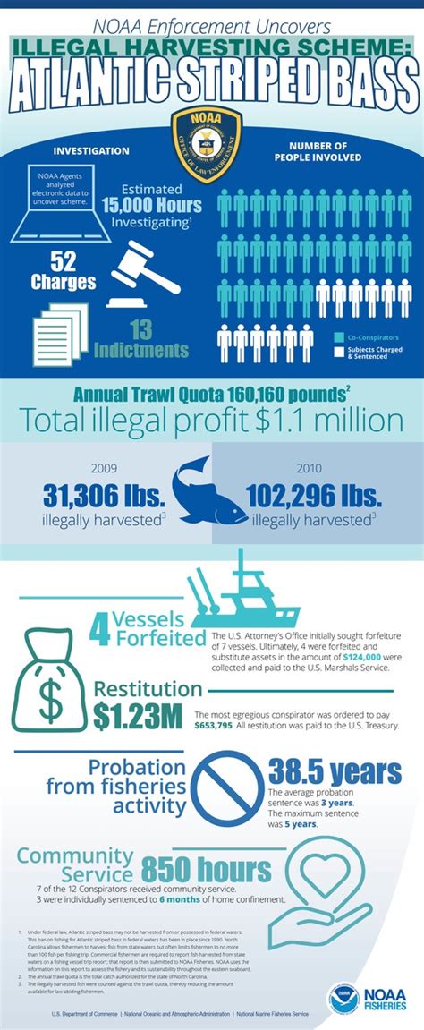 Noaa Law Enforcement Uncovers Illegal Harvesting Of Stripers