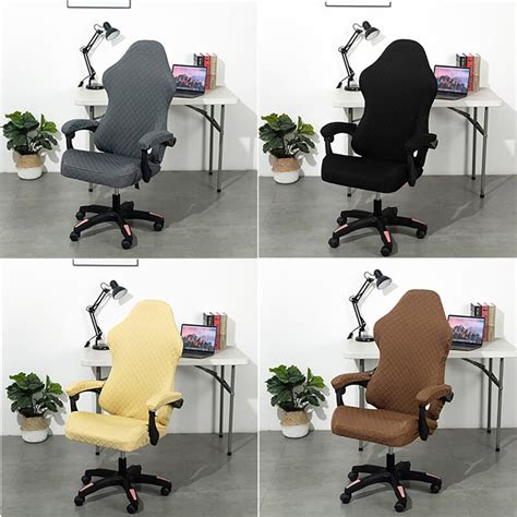 Badu Bg 1 комплект калъфи за столове за офис компютърни игри Чехли с дълъг или къс подлакътник