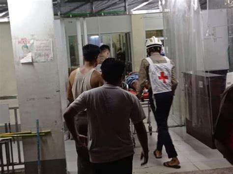 အင်းစိန်မြို့နယ်၌ ဆိုင်ကယ်မတော်တဆမှု ဖြစ်ပွားရာ ဒဏ်ရာရရှိသူ အမျိုးသားတစ်ဦးအား ကြက်ခြေနီအသင်း အင