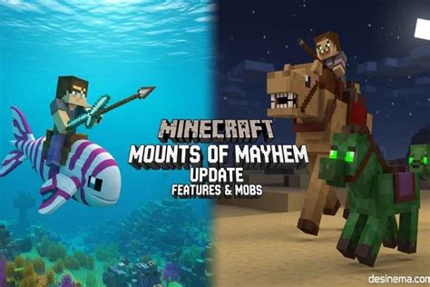 Minecraft Mounts Of Mayhem Update Mobs And Weapons July 2026