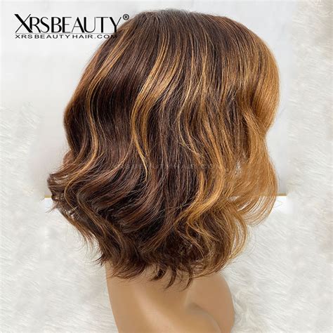 Wavy Bob Shoulder Length Brown