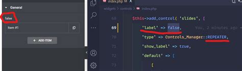 Repeater `label False` · Issue 17758 · Elementorelementor · Github