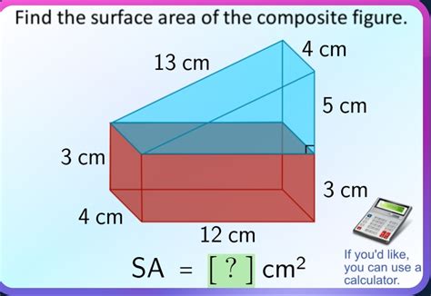 Solved Find The Surface Area Of The Composite Figure