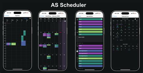[b4x] [xui] as scheduler 📅 monthview dayview week agendaview and
