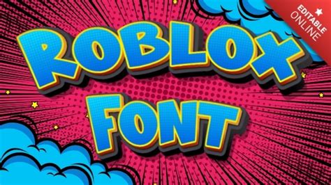 Roblox Font Text Effect Generator