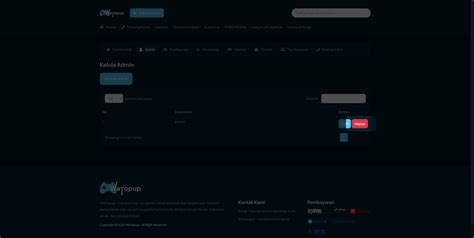 Kelola Admin App Enivay