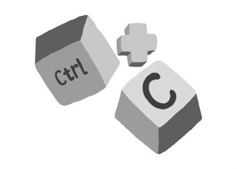 Keyboard Shortcut Button Ctrl C Graphic By Arief Sapta Adjie