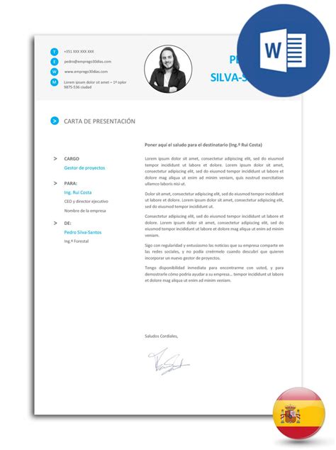 Formato De Carta De Presentacion