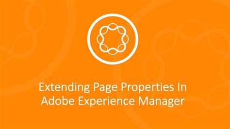 Extending Page Properties In Aem Adobe Experience League Community