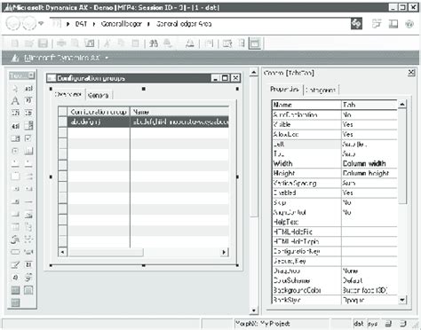 Visual Form Editor In Msdax Download Scientific Diagram