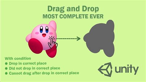Drag And Drop Unity Youtube
