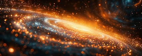 Premium Photo Binary Code Swirling Like A Digital Storm Background