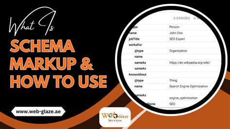 What Is Schema Markup And How To Implement Web Glaze Uae