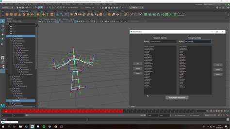 Animation Transfer Maya Scripting Youtube