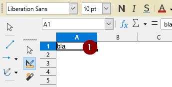 Calc How To Drag Cell Content Until Very Last Row English Ask
