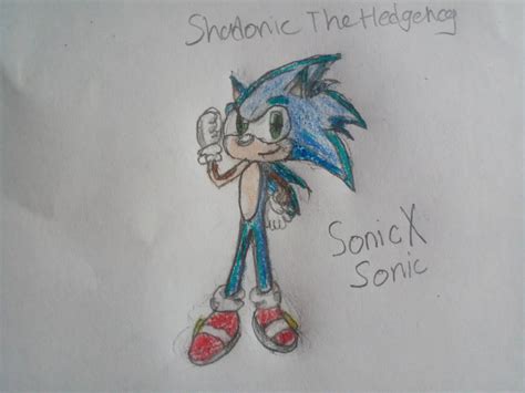 Sonic X Style Sonic Sketch By Shadonictheedge On Deviantart