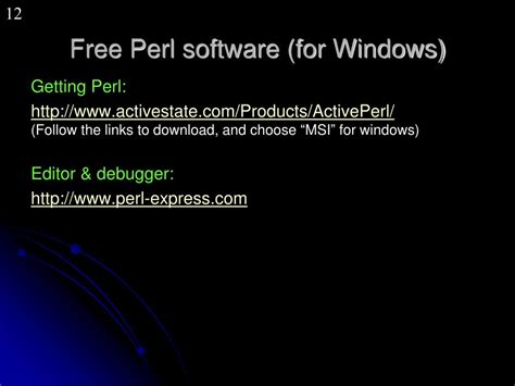 Ppt Perl Programming For Biology Powerpoint Presentation Free Download Id 5125774