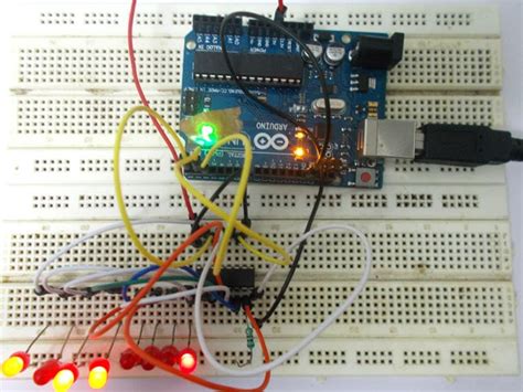 Arduino Uno Shift Register Tutorial