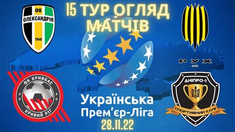 Дніпро 1 слідом за Динамо і Зорею втрачає очки Огляд 15 туру УПЛ Youtube