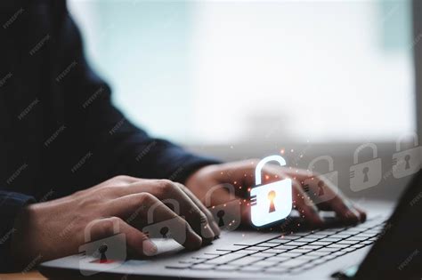 Premium Photo Businessman Typing On Keyboard Laptop Computer To Input