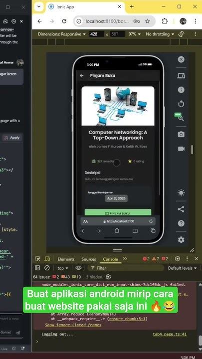 Aplikasi Android Perpustakaan Coding Programming Sourcecode Website Youtube