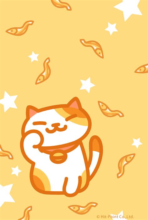 卡通猫咪手机墙纸 手机壁纸猫咪卡通 卡通萌猫咪 大山谷图库